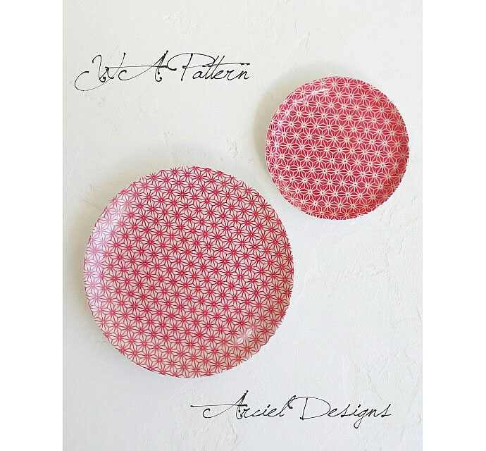 WA Pattern赤紅 | キルンアート