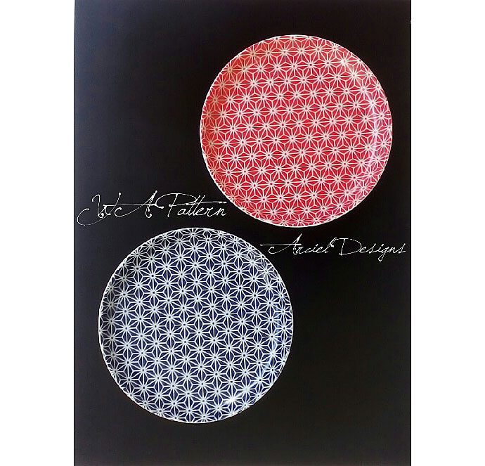 WA Pattern赤紅 | キルンアート