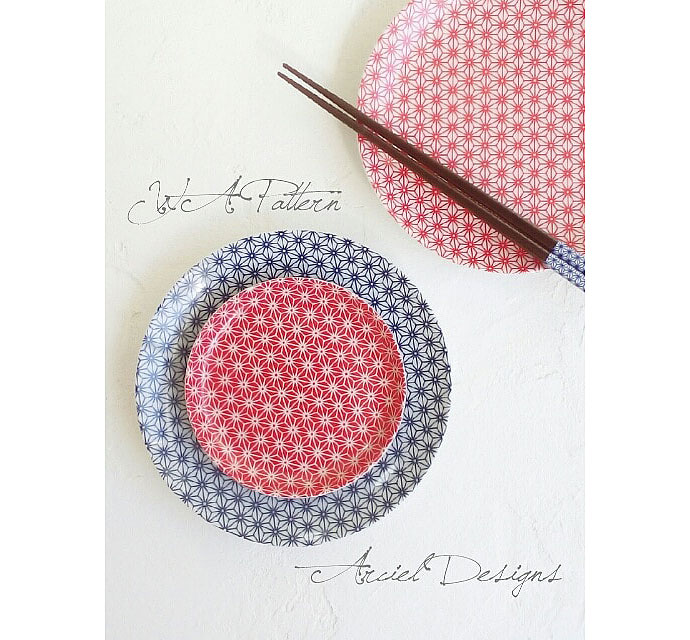 WA Pattern赤紅 | キルンアート