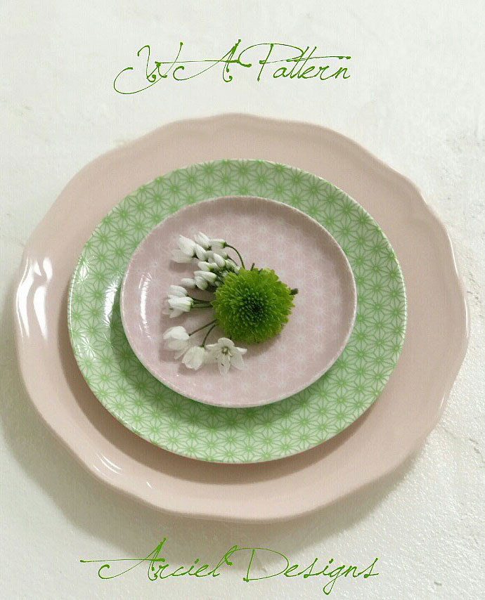 WA Pattern 桃花 | キルンアート