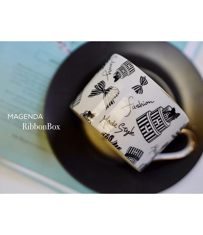 RibbonBox Black | キルンアート