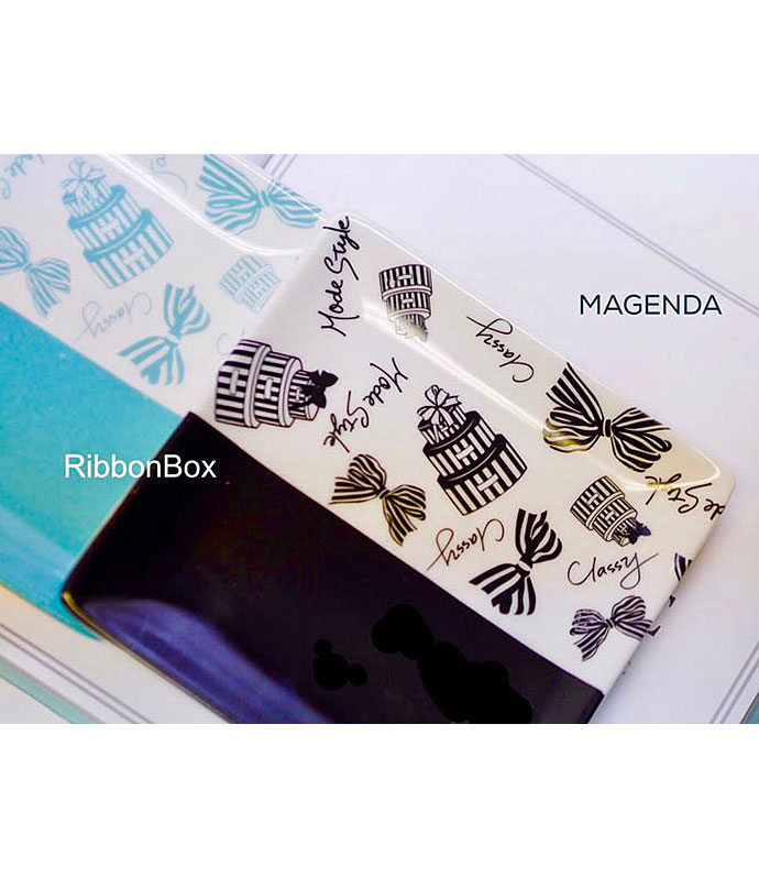 RibbonBox Black | キルンアート